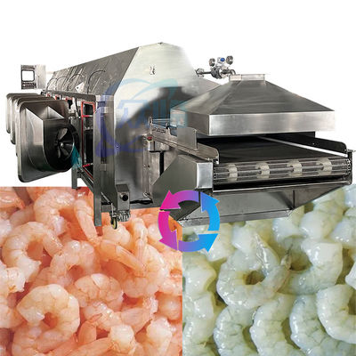 380V 50Hz Seafood Shrimp Cooking Machine Multifunctional 1000KG