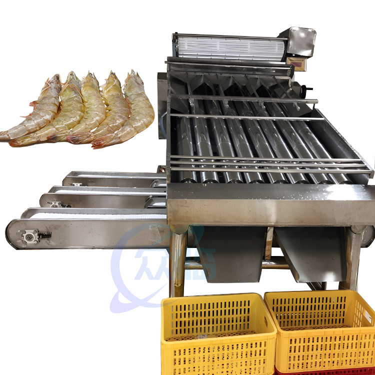 Seafood process equipment shrimp washing grading machine Shrimp ...