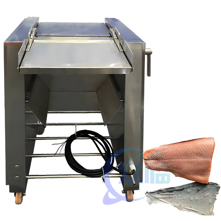 Sardine Tilapia Squid Skin Peeling Machine Hot Sell Fish Skinner Remove ...