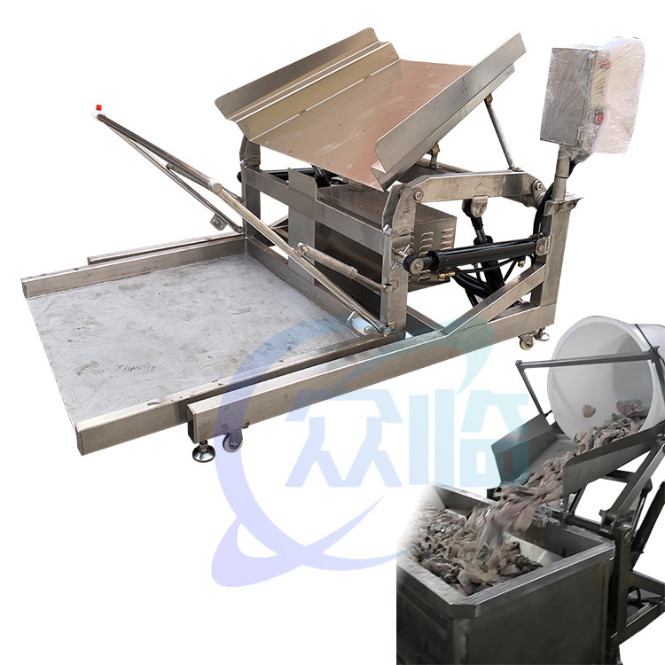 Seafood Fish And Shrimp Processing Electric Lift Plastic Insulated ...