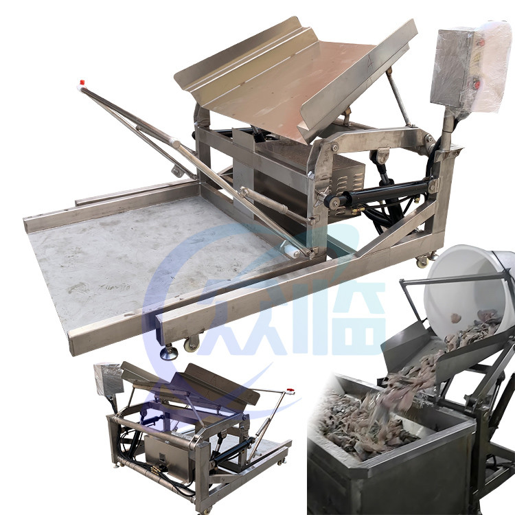fish shrimp Processing plant production line feeder electric raw ...
