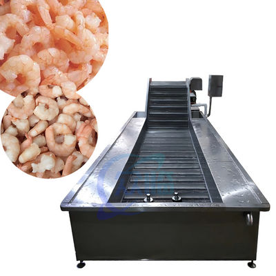 Seafood processing plant frozen fish and shrimp washing water cycle ...
